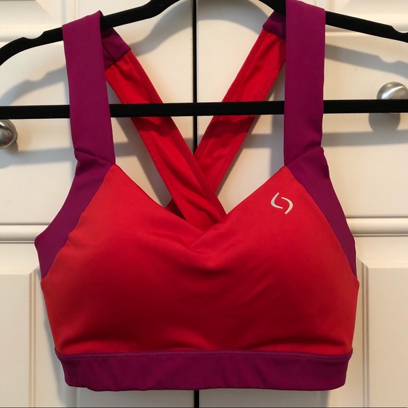 Moving Comfort | Intimates & Sleepwear | Moving Comfort Red Sports Bra ...